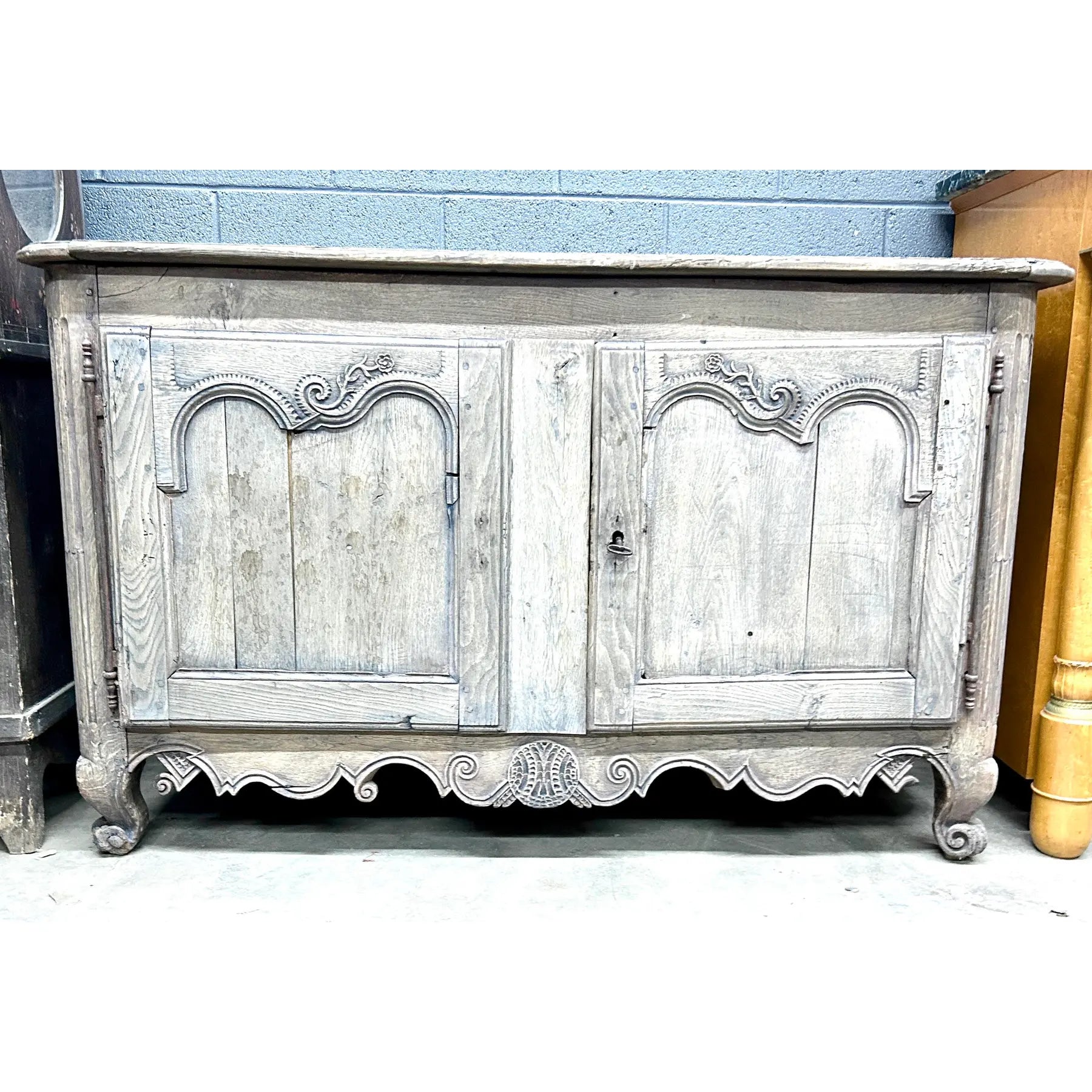 French Carved Buffet: A Statement of Historical Artistry – Bone Inlay ...