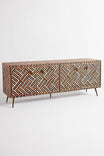 "Stunning Handmade Bone Inlay Media Console | Luxury TV Unit" – Bone ...