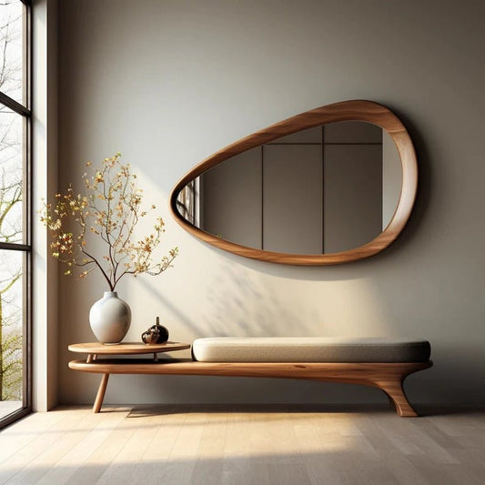 Designer Mirror Frame | Wall Mirror Frame – Bone Inlay Furnitures