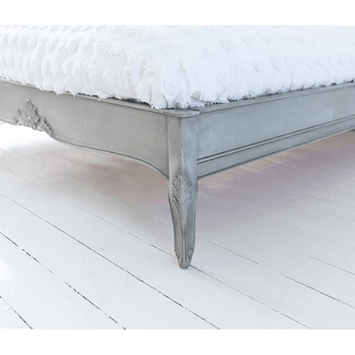 "Elegant Hand-Carved Rattan Luxury Bed" – Bone Inlay Furnitures