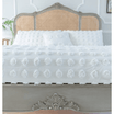 "Elegant Hand-Carved Rattan Luxury Bed" – Bone Inlay Furnitures