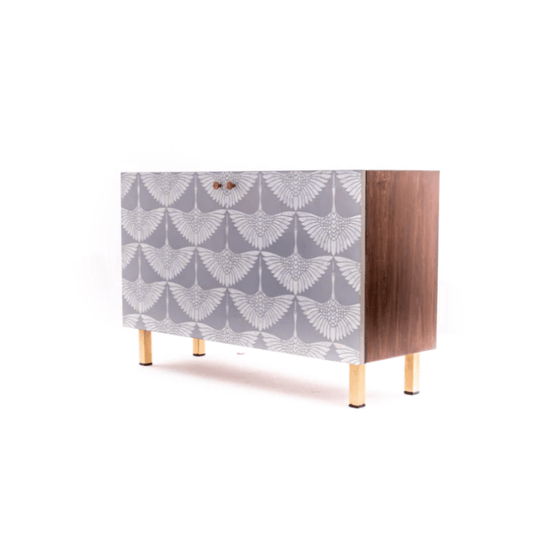 "Handmade Bone Inlay Swan Buffet Table | Luxury Sideboard" – Bone Inlay ...
