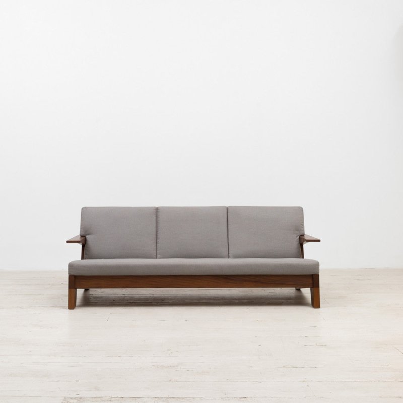 Designer Arm Sofa by Carlos Motta with Upholstery – Bone Inlay Furnitures
