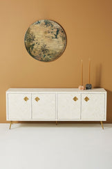 "Stunning Handmade Bone Inlay Media Console | Luxury TV Unit" – Bone ...