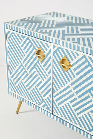 "Stunning Handmade Bone Inlay Media Console | Luxury TV Unit" – Bone ...