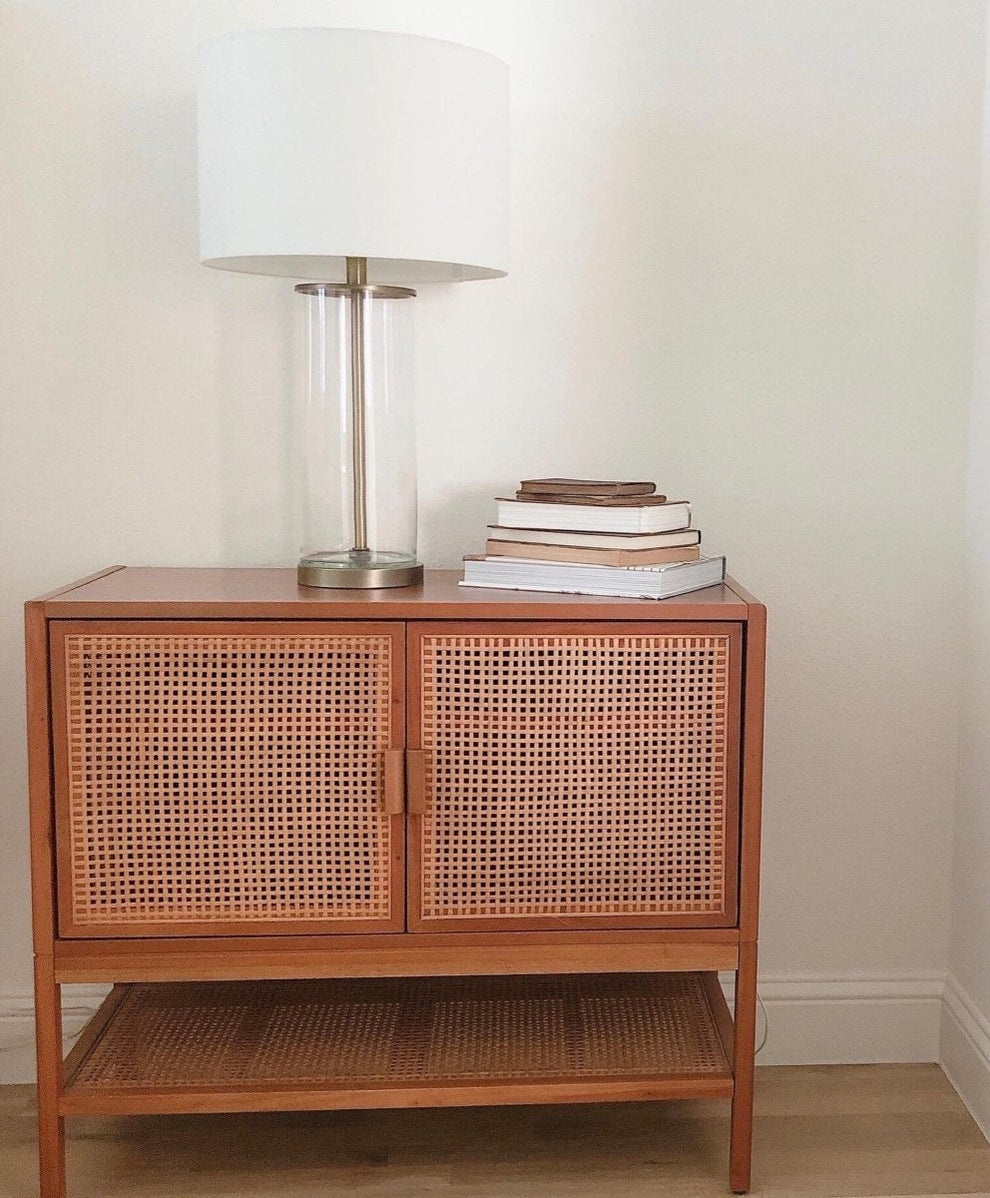 "Handmade Cane Cabinet | Quality Indian Furniture with Door " – Bone ...