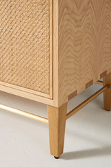 "Unleash Style and Functionality with Cane Media Unit ! Shipping ...